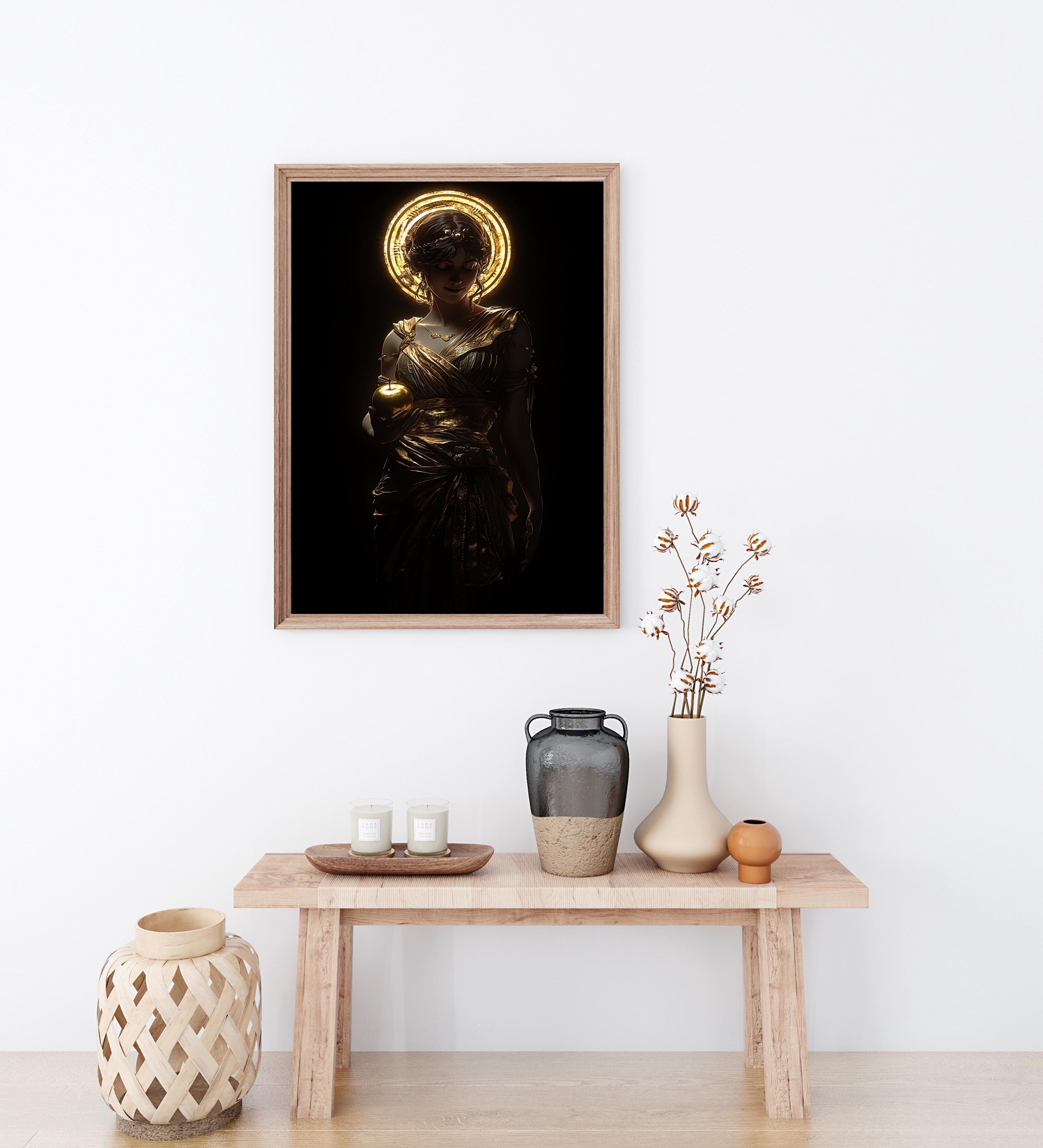 Eris Greek Goddess of Chaos Full-body Portrait – Mischievous Wall Art ...