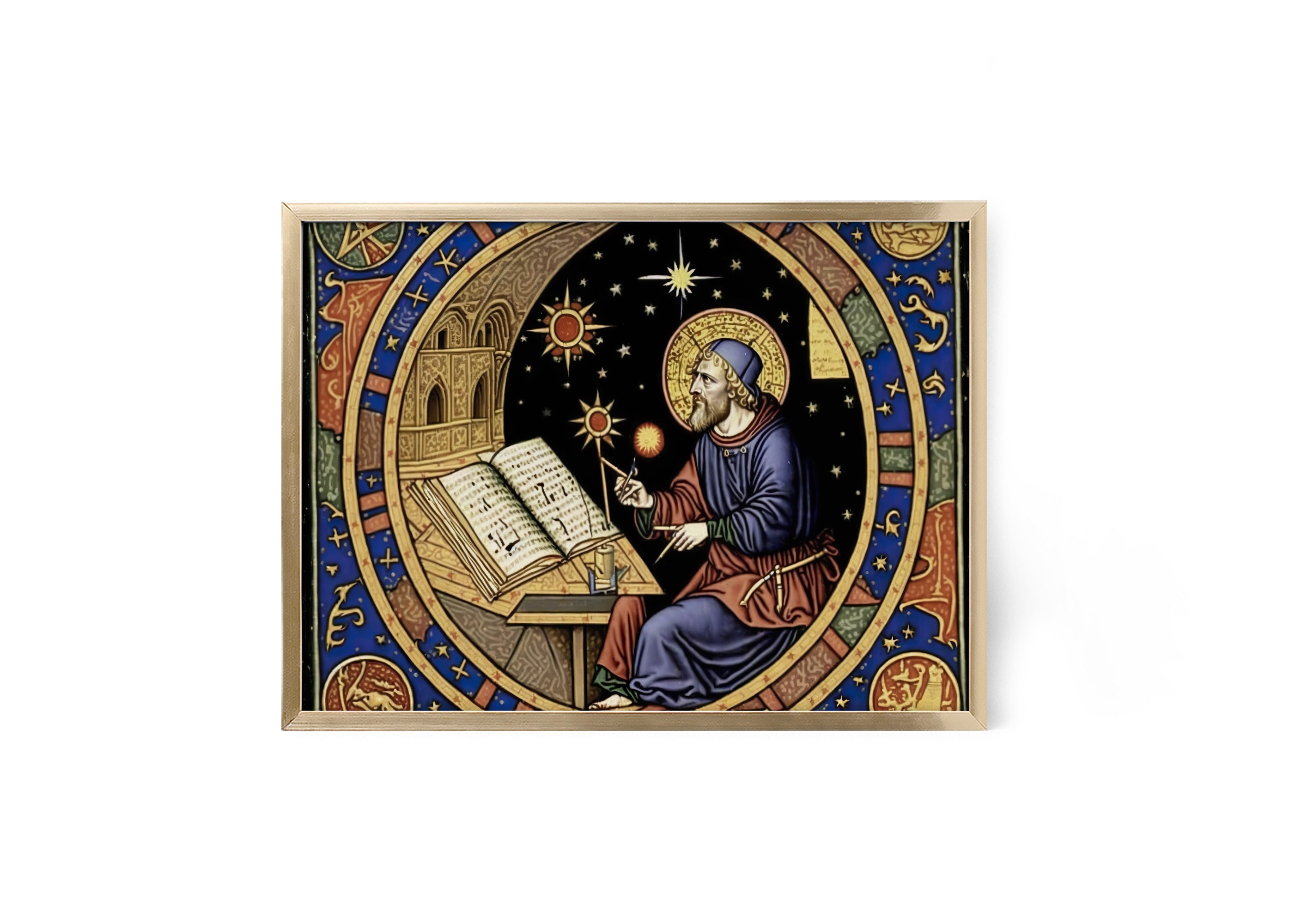 Medieval Wall Art Set Set of 9 Printables Middle Ages Décor - Etsy