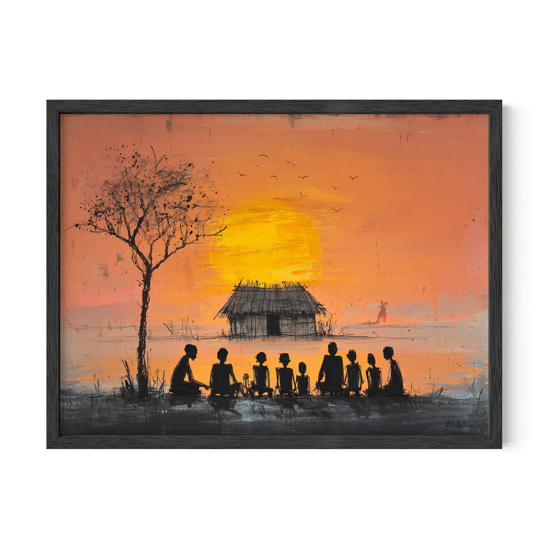 The Savannahs Sigh Wall Art, African Wall Art, African Wall Decor ...