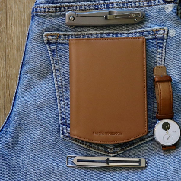 Notepad Wallet - Etsy