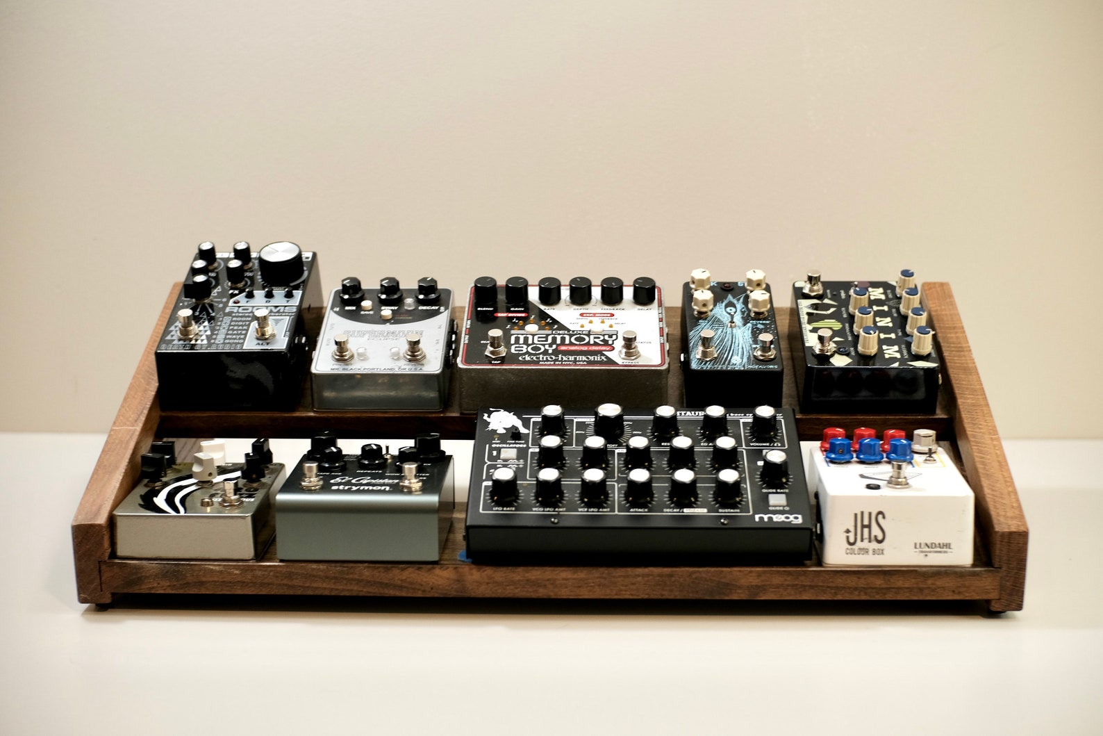 Desktop Pedalboard Effects Pedal Stand for Home Recording - Etsy