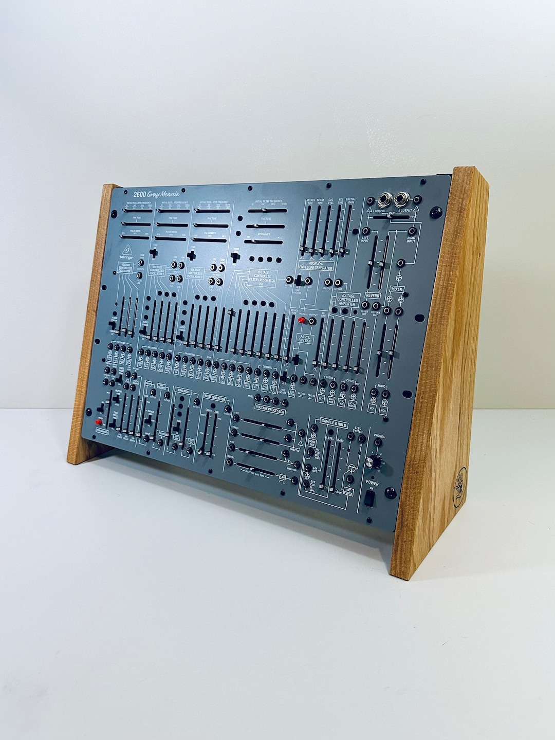 Behringer 2600 Stand / 8u Desktop Synth Rack / Solid Oak Stand - Etsy