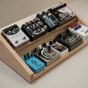 Desktop Pedalboard Effects Pedal Stand for Home Recording - Etsy