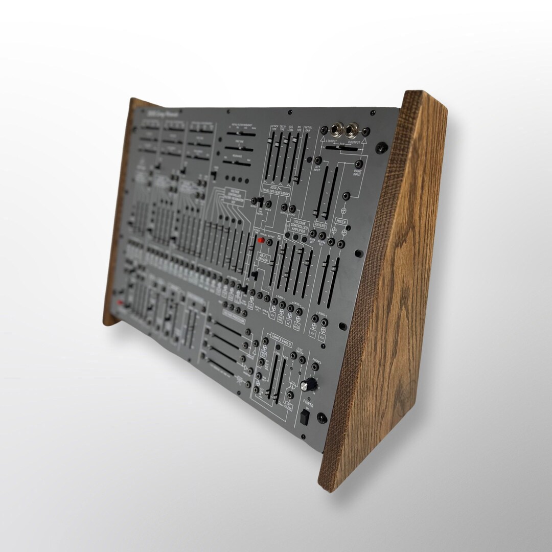 Behringer 2600 Stand / 8u Desktop Synth Rack / Solid Oak Stand for ...