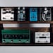 Vertical Desktop Pedalboard / Effects Pedal Stand / Guitar Pedals ...