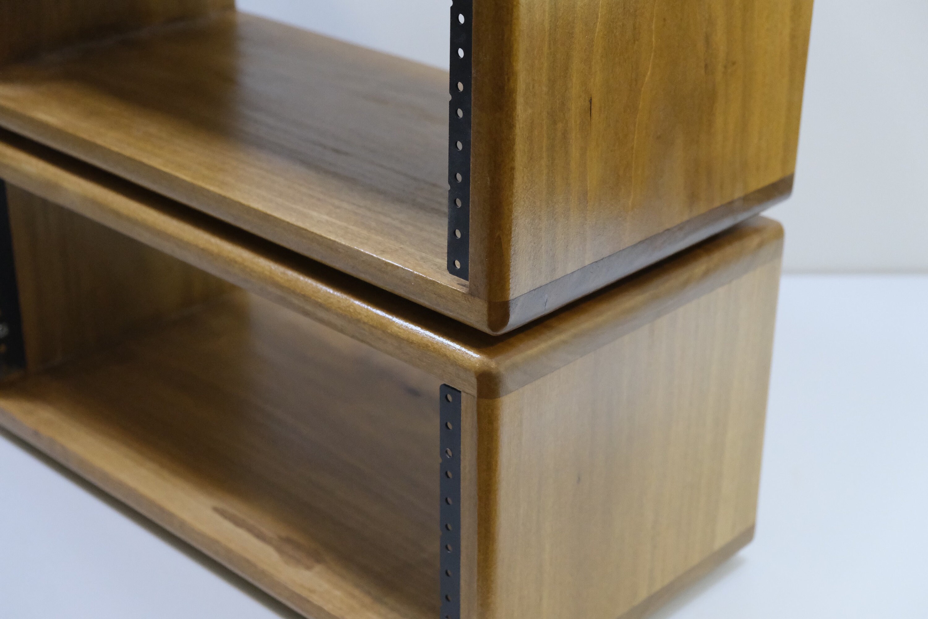 4U HARDWOOD STUDIO RACK // 19 Audio Rack Case // - Etsy Australia