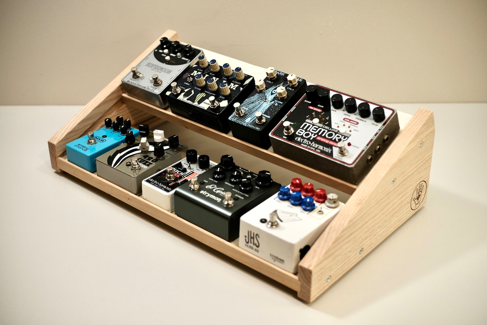 Desktop Pedalboard Effects Pedal Stand for Home Recording - Etsy