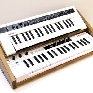 Arturia Keystep Desktop Synth Stand. Wooden Rack for Keystep 32 / 37 ...