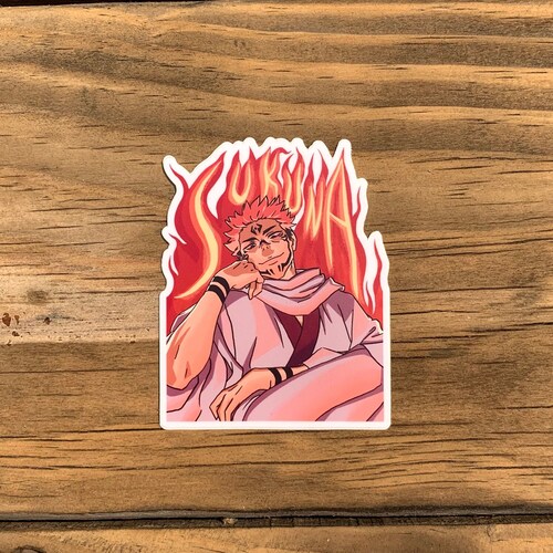 Sukuna Sticker - Etsy