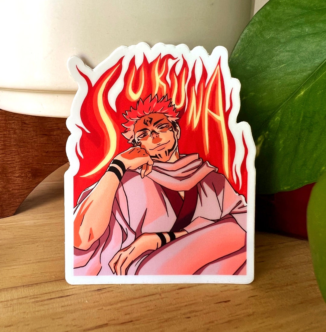 Sukuna Sticker - Etsy