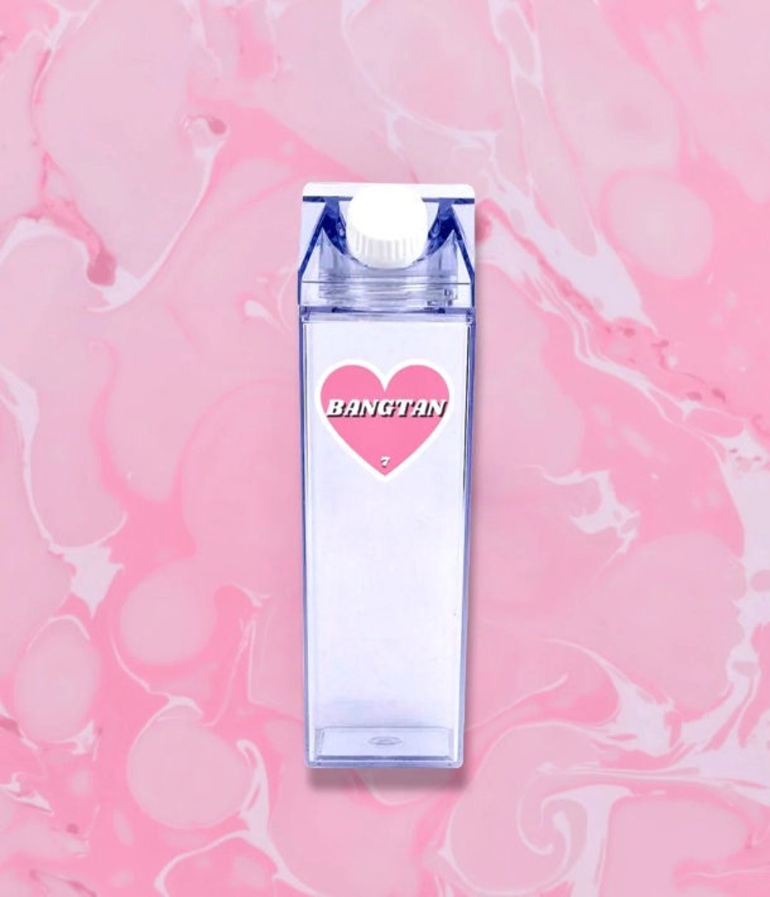 Bangtan BTS Milk Carton Water Bottle RM V J-hope Suga Jimin Jungkook ...