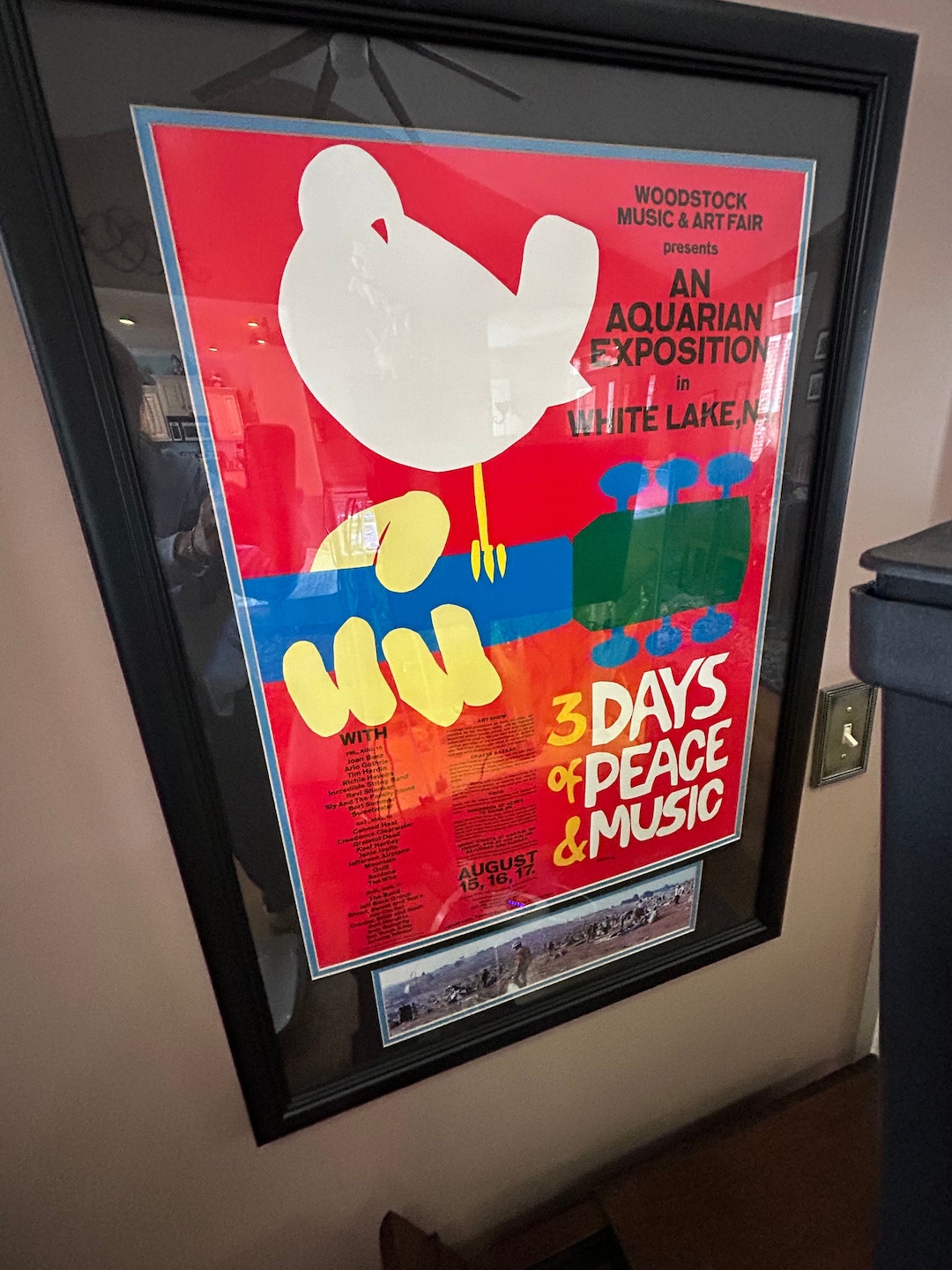 1969 Original Woodstock Poster - Etsy