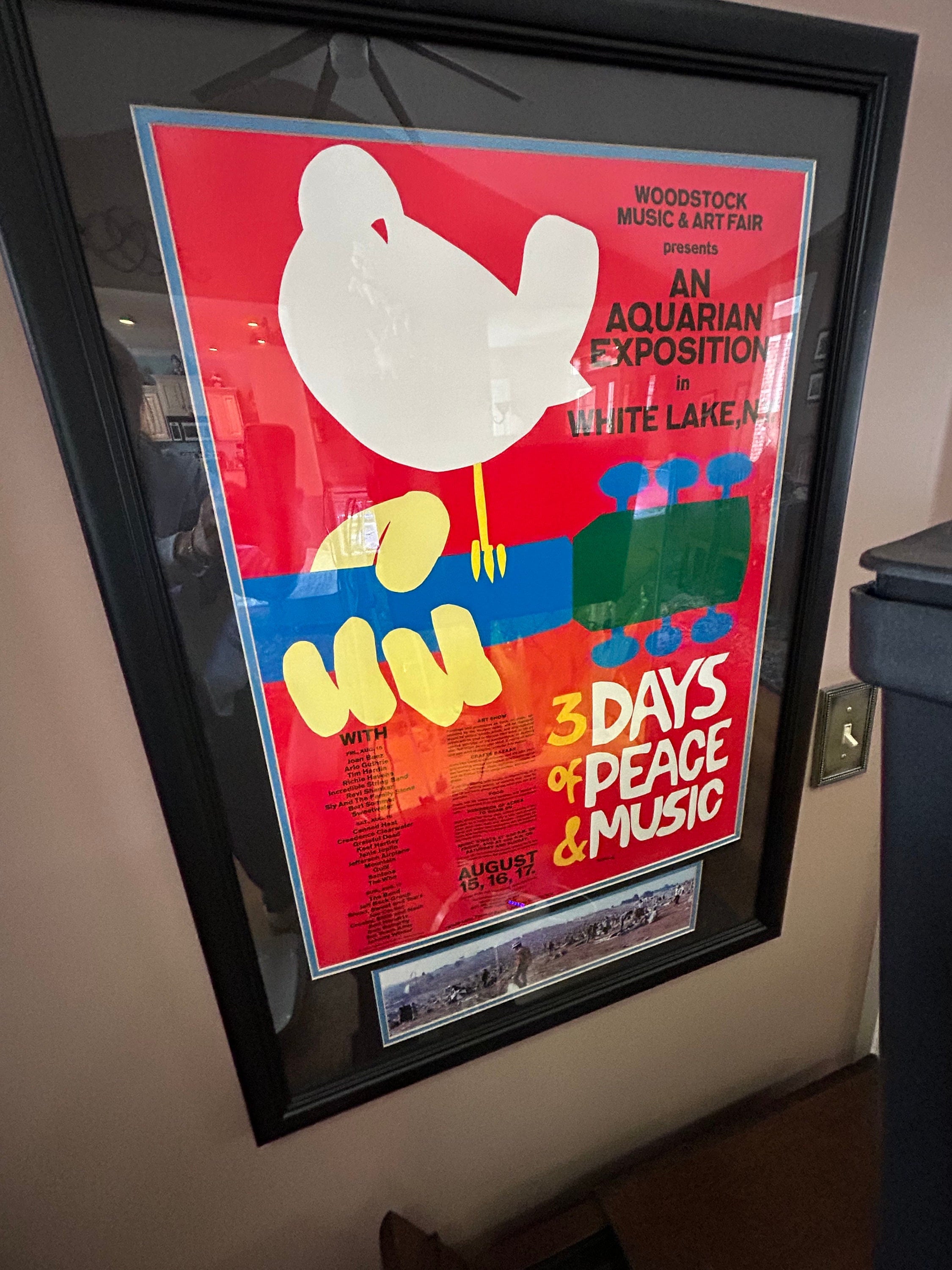 1969 Original Woodstock Poster - Etsy