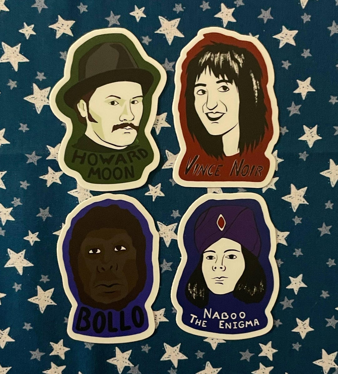 The Mighty Boosh Vinyl Sticker Pack - Etsy