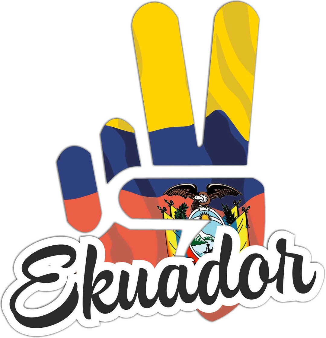 Sticker Car Sticker Ecuador Victory Victory Rear Window - Etsy