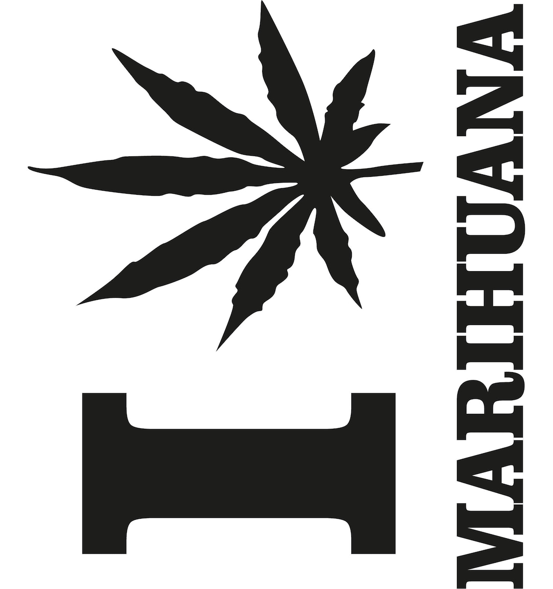 Car Sticker - I Love Marijuana - 130 X 110 Mm - Etsy