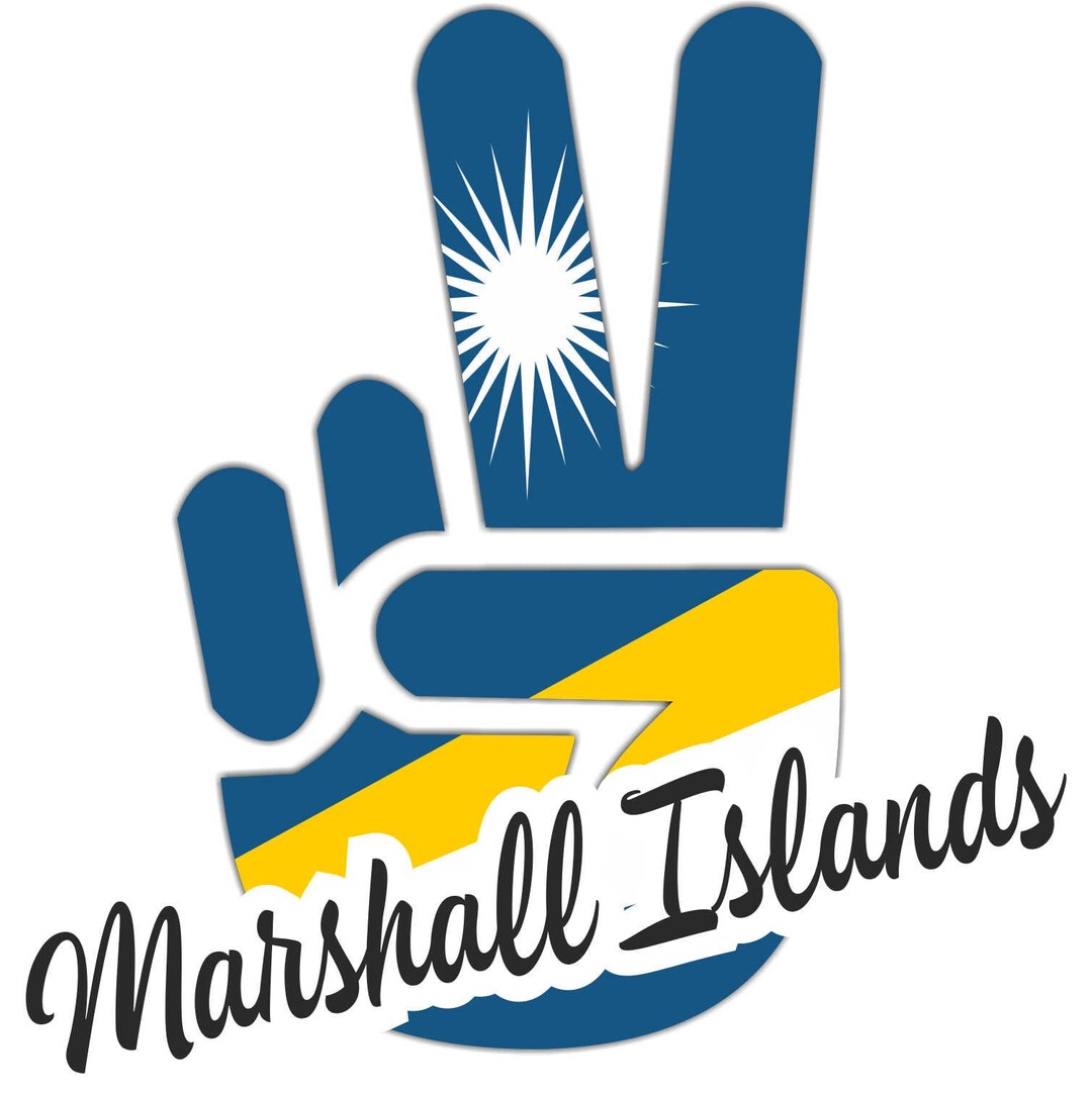 Decal Bumper Sticker Marshall Islands Victory Victory Rear Window - Etsy