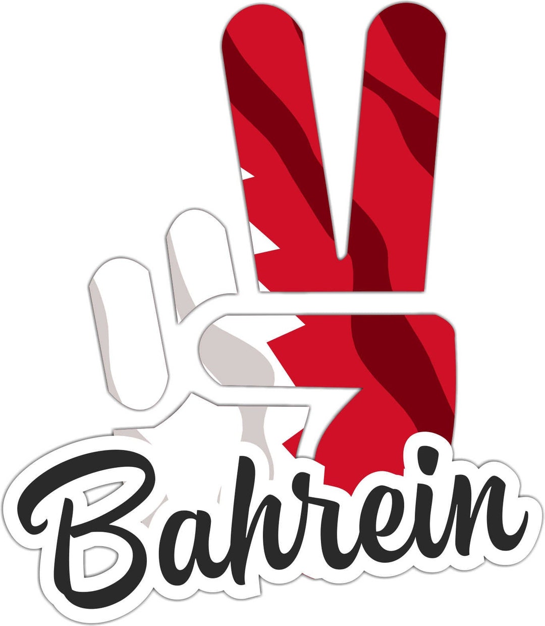 Sticker - Car Sticker - Bahrain - Victory - Victory - Rear Window - Etsy