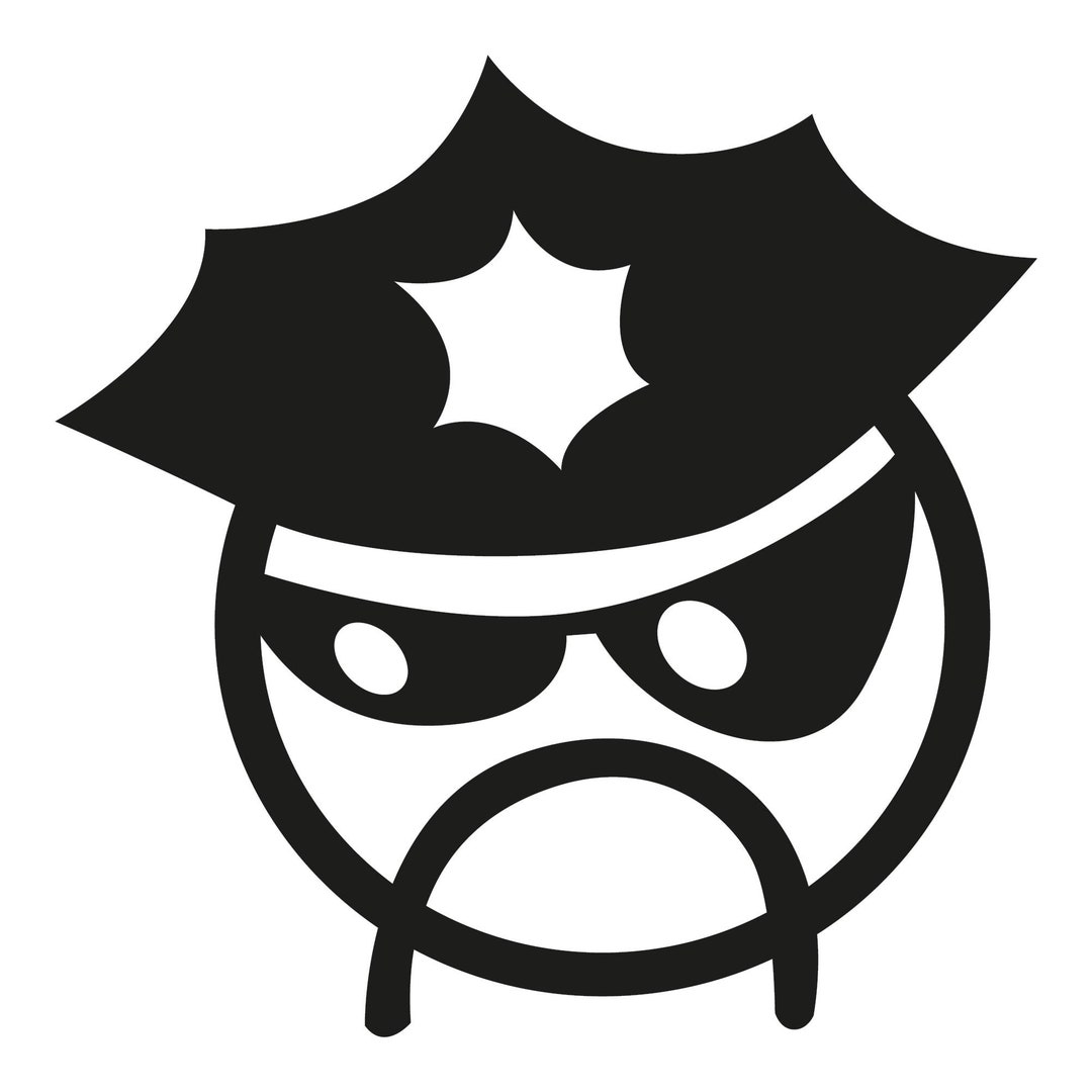 Car Sticker - Police - 210 X 210 Mm - Etsy
