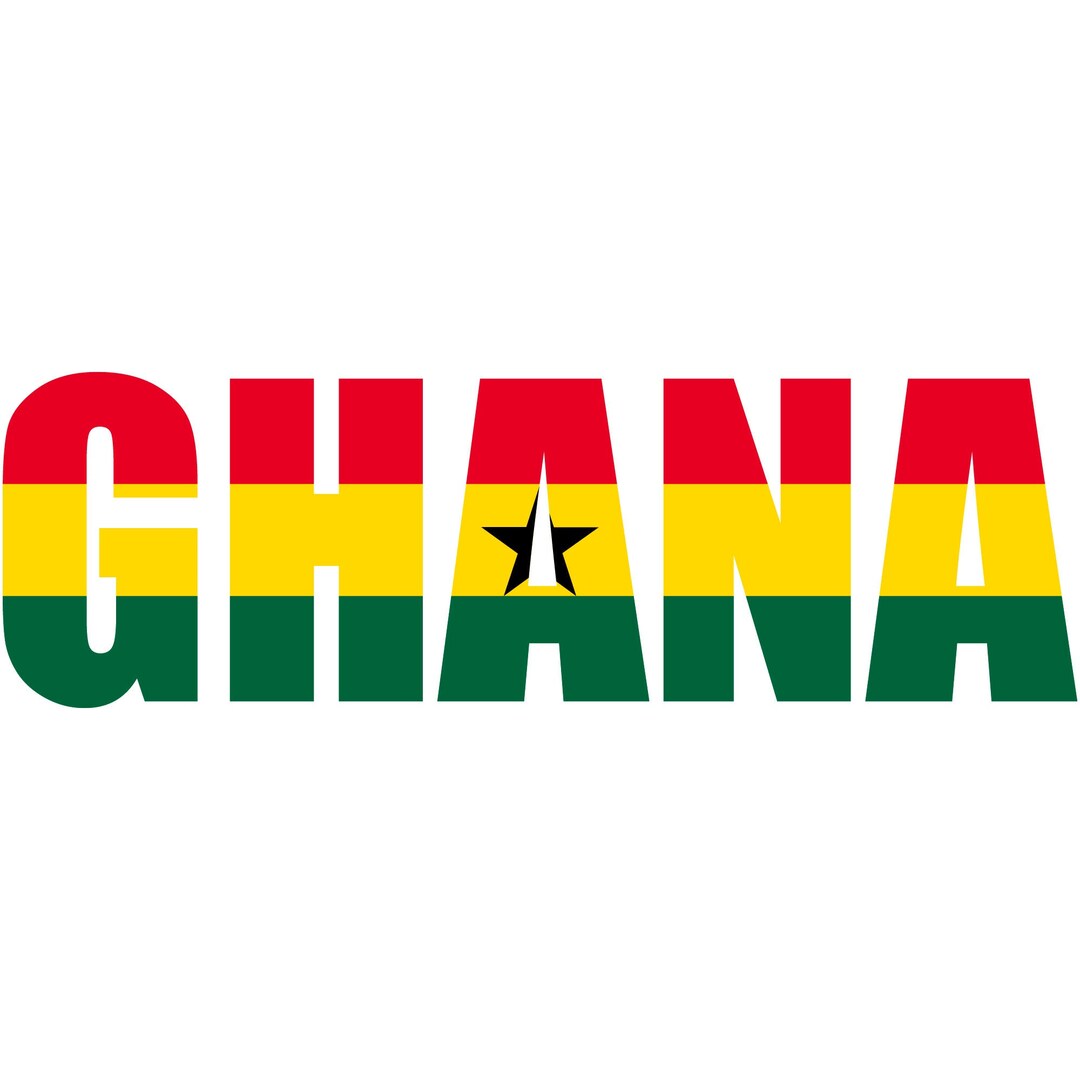 Sticker Car Sticker Ghana Lettering Rear Window Sticker - Etsy