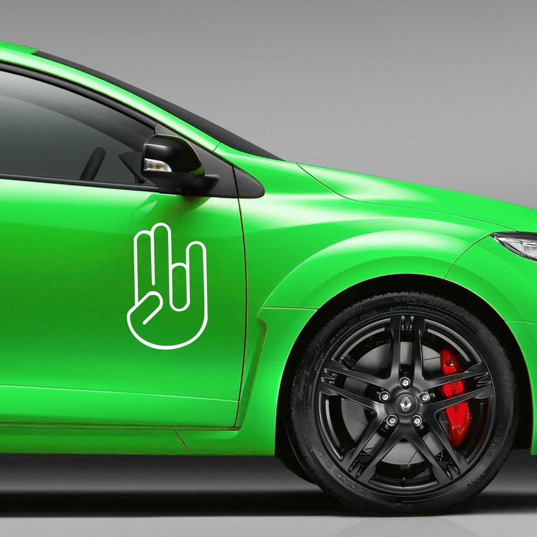 Car Sticker the Shocker Hand 110 X 70 Mm - Etsy