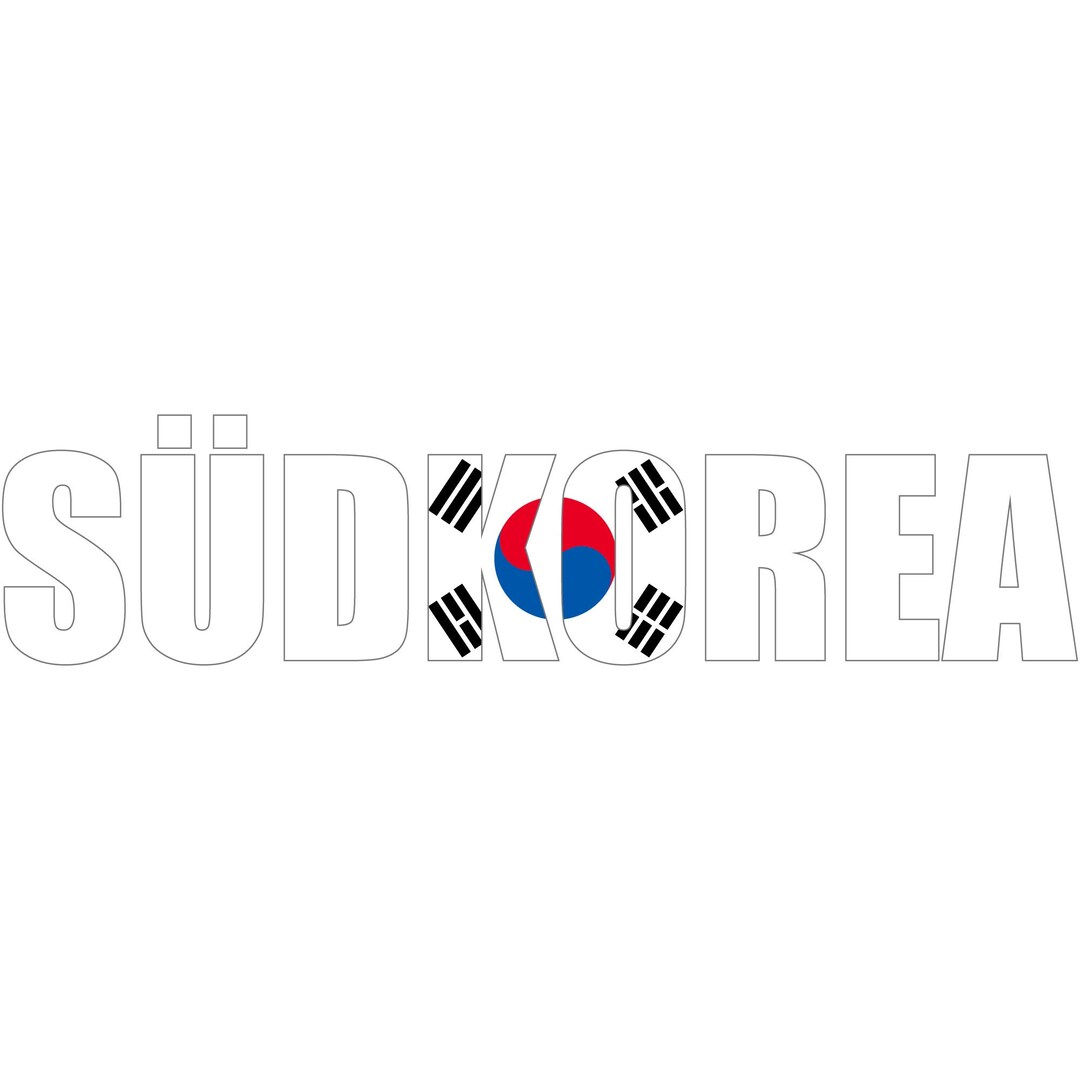 Sticker - Car Sticker - South Korea - Lettering - Rear Window Sticker ...
