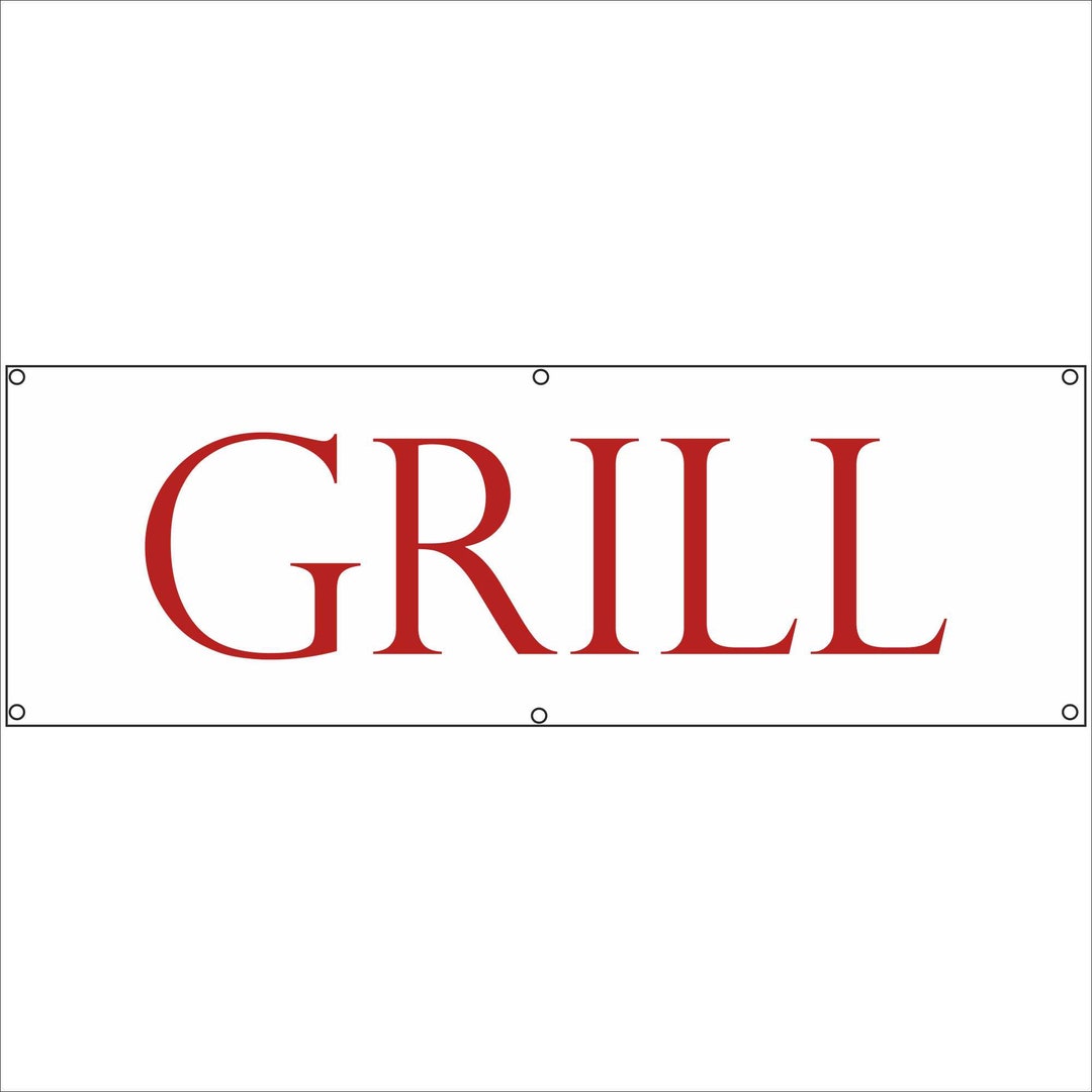Advertising Tarpaulin Scaffolding Tarpaulin P23 Grill Snack Bar New ...