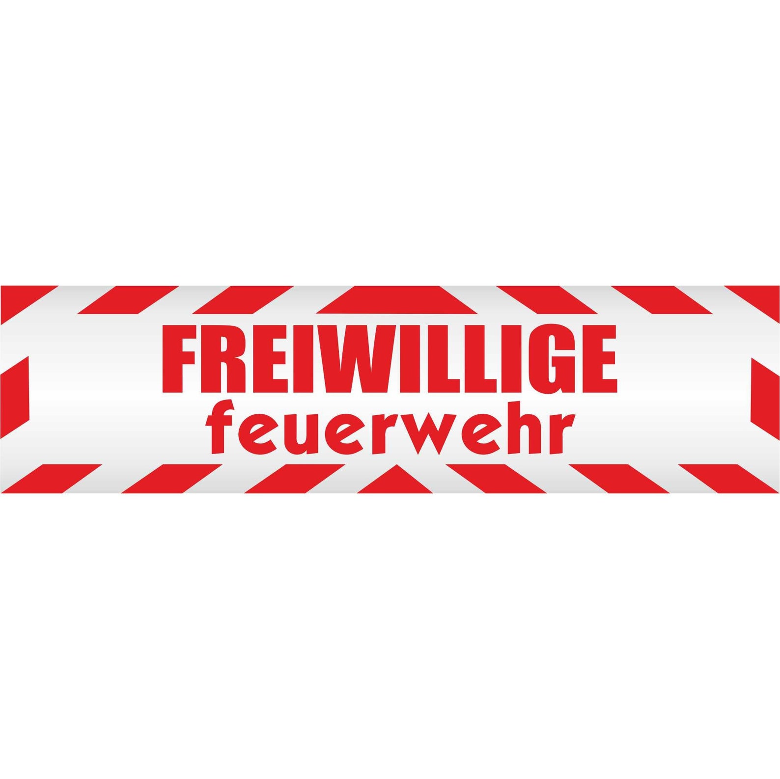 Magnetic Sign - Volunteer Fire Brigade - Magnetic Film for Car - Truck ...