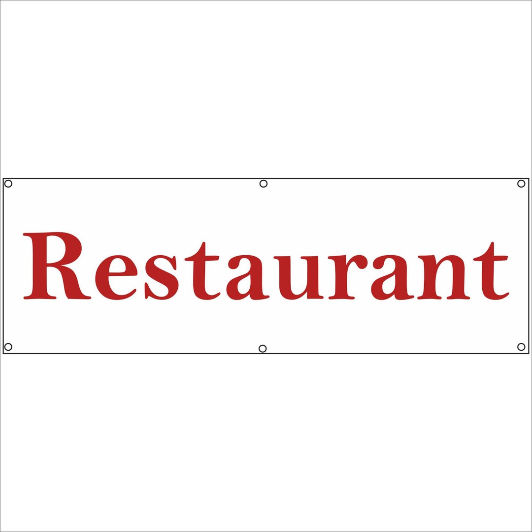 Advertising Tarpaulin - Scaffolding Tarpaulin - P081 - Restaurant - New ...