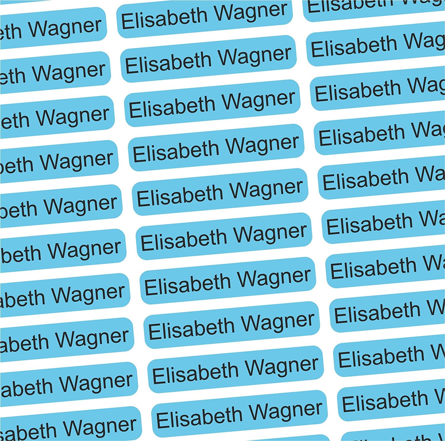 Name Stickers Stickers - 36 X 7 Mm - 150 Pieces - Etsy