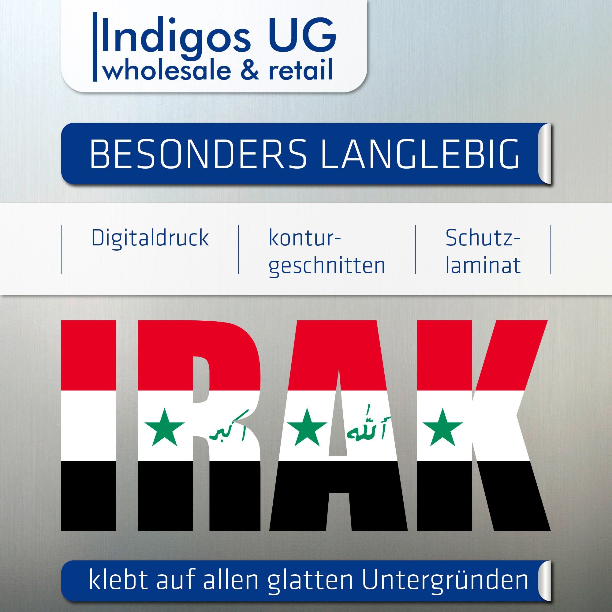 Sticker Car Sticker Iraq Lettering Rear Window Sticker - Etsy