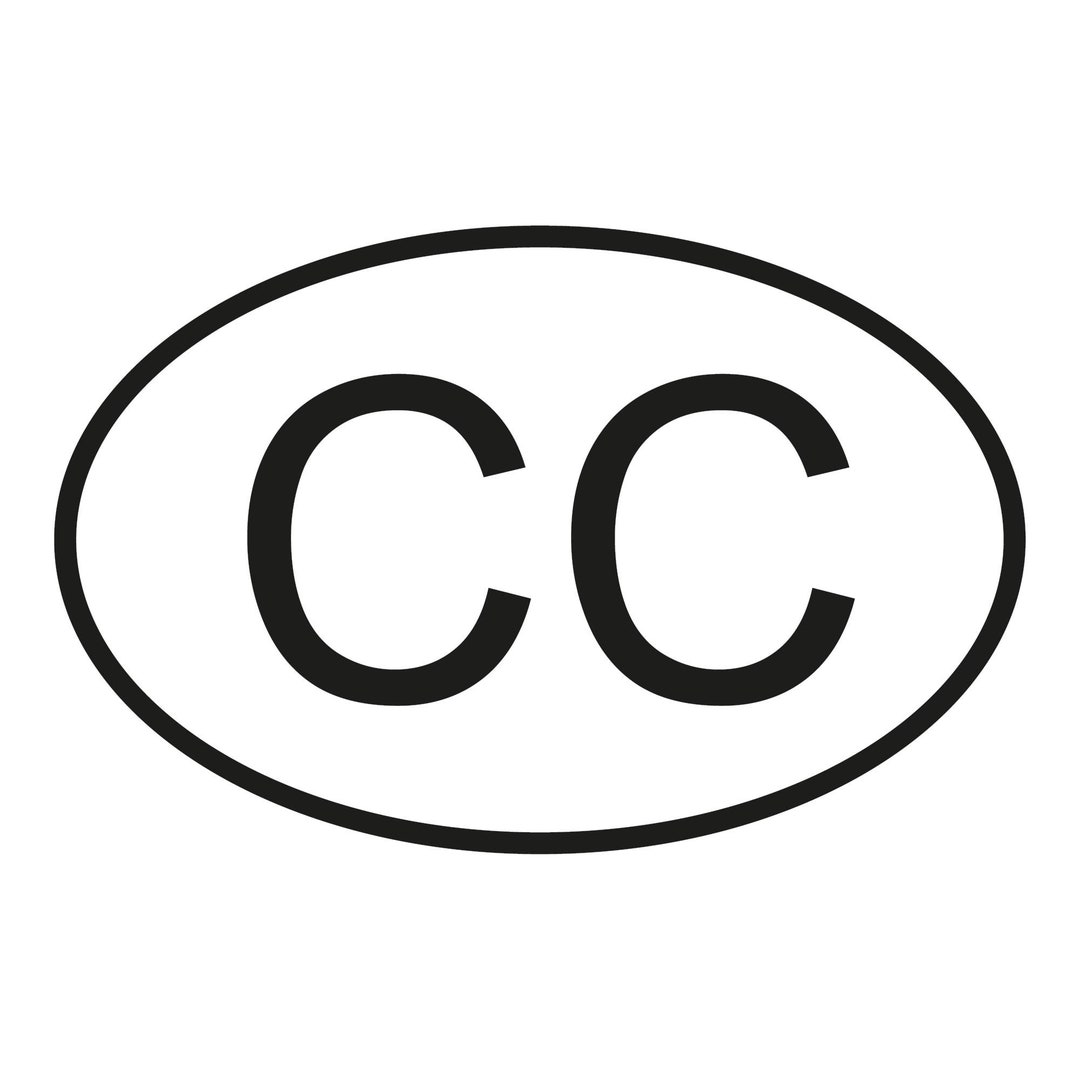 Car Sticker Consular Corps CC 110 X 70 Mm - Etsy