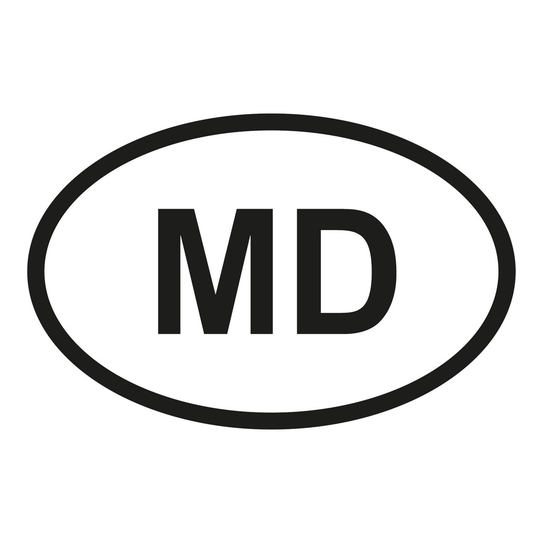 Car Sticker Moldova MD 110 X 70 Mm - Etsy