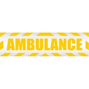 Magnetic Sign - Ambulance - Magnetic Film for Car - Truck ...