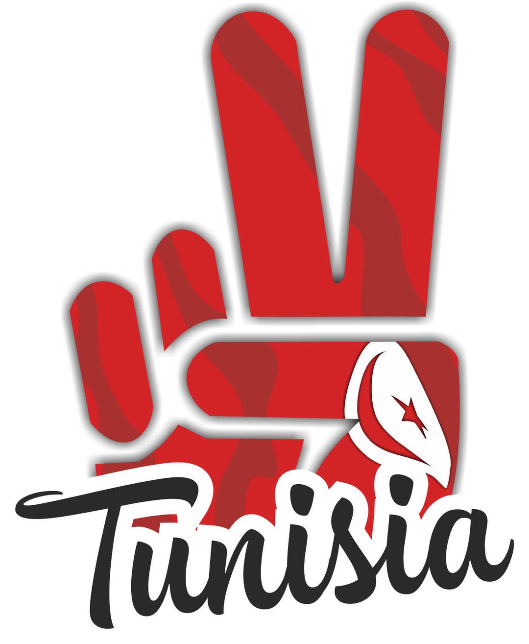 Sticker - Car Sticker - Tunisia - Victory - Victory - Rear Window - Etsy