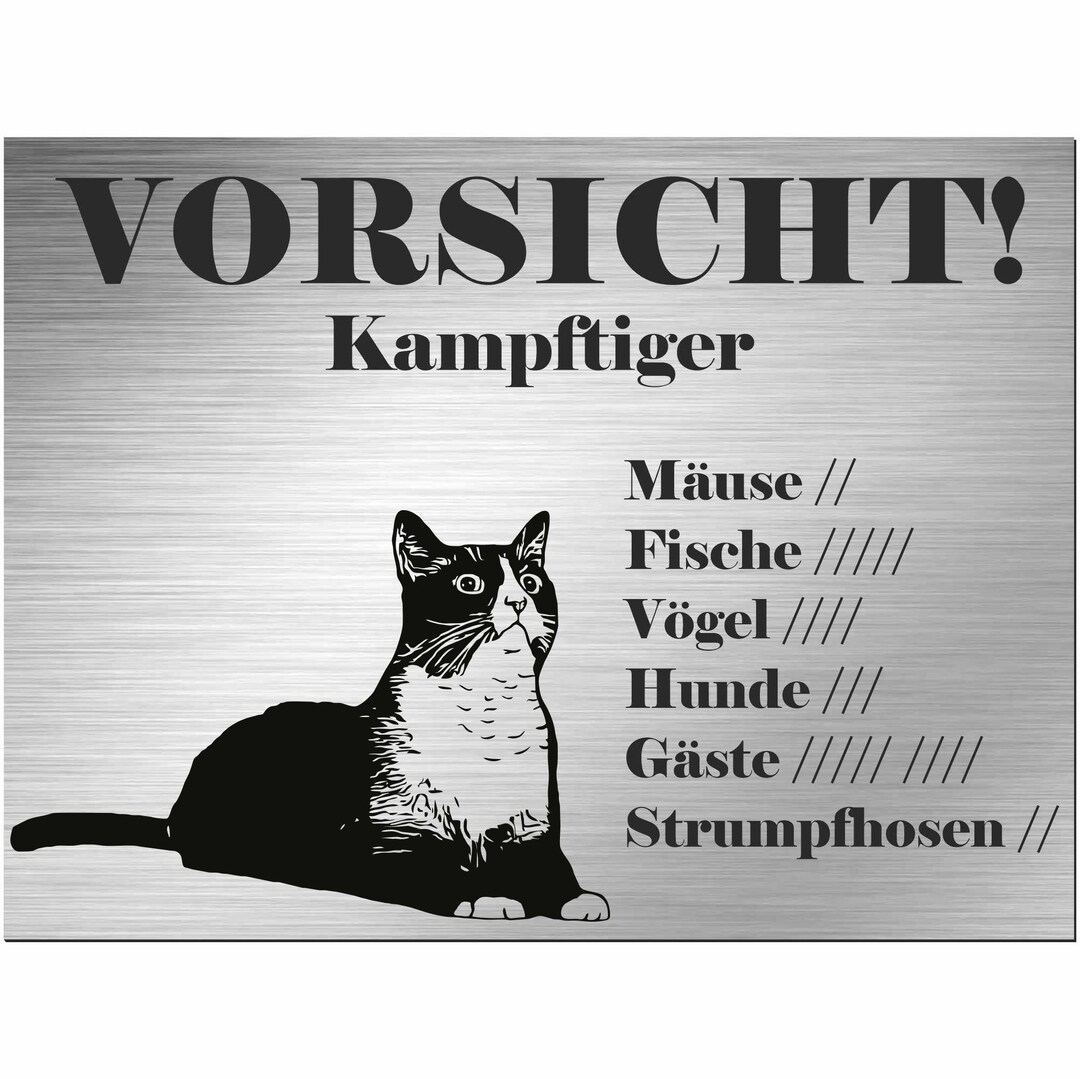 Snowshoe Cat Printed Sign Saying Decorative Gift Idea - Etsy