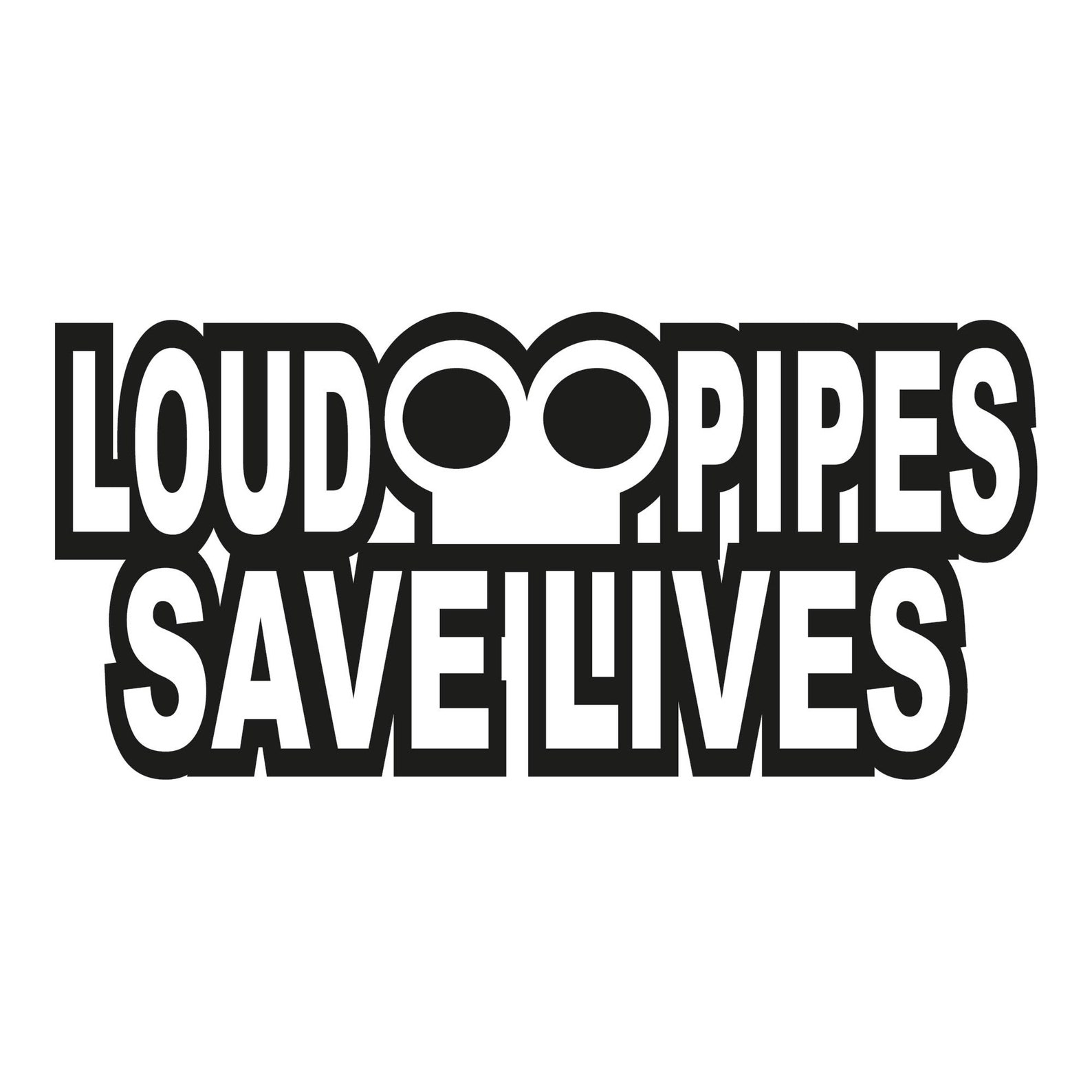 Car Sticker - Loud Pipes Save Lives - 210 X 100 Mm - Etsy