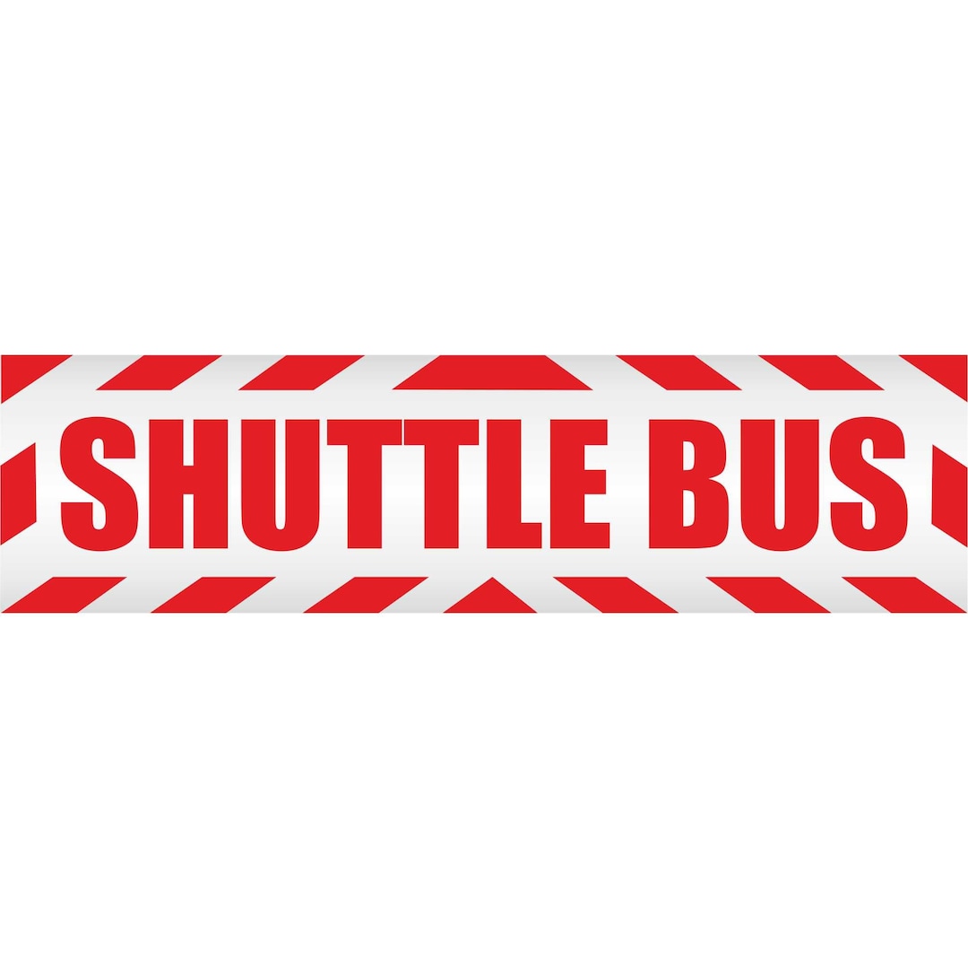 Magnetic Sign Shuttle Bus Magnetic Sheet for Car Truck - Etsy