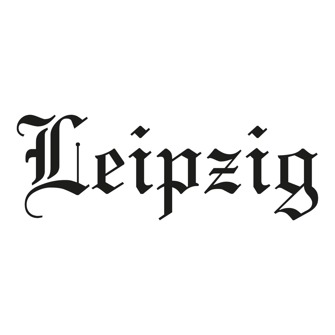 Car Sticker City of Leipzig 200 X 70 Mm - Etsy