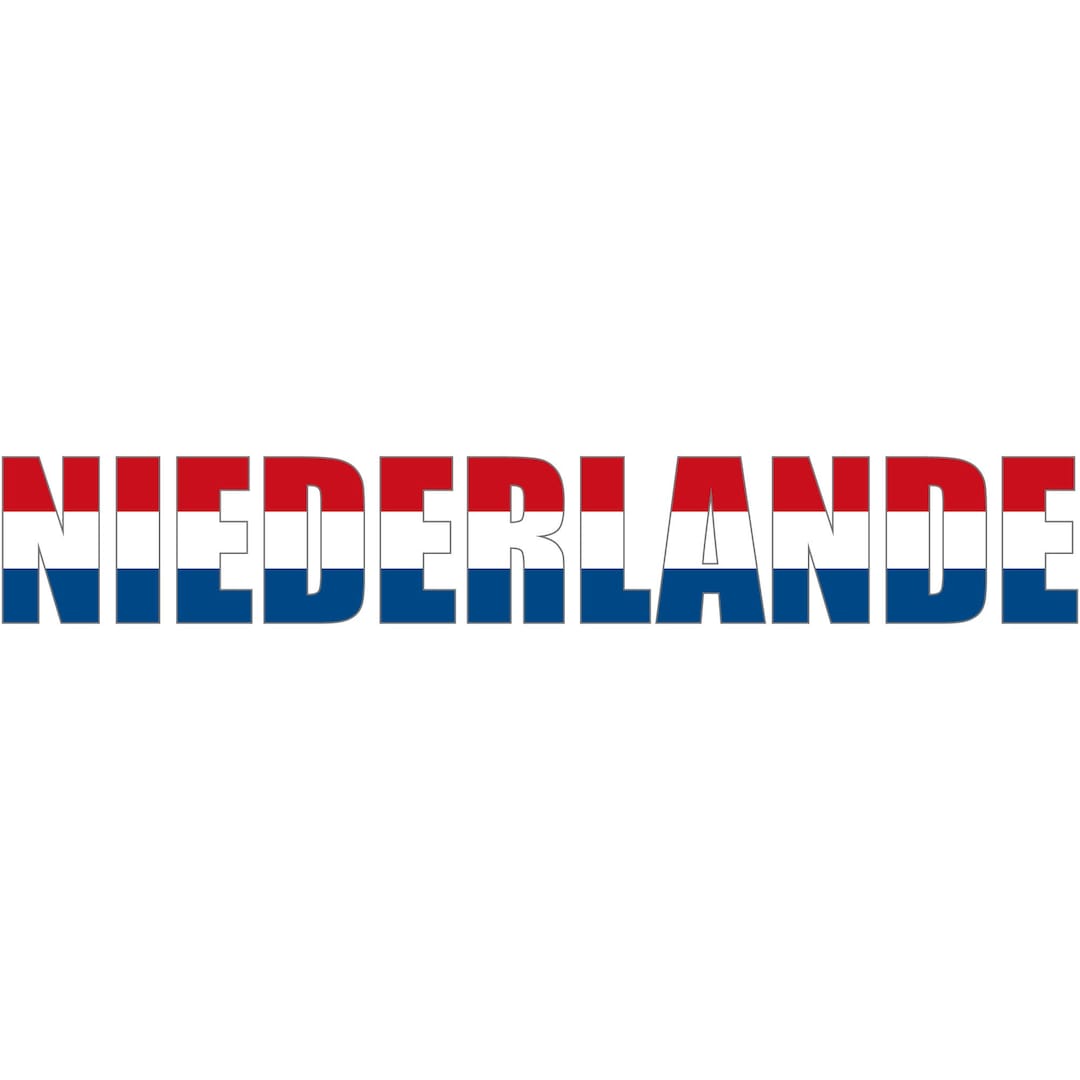 Sticker - Car Sticker - Netherlands - Lettering - Rear Window Sticker ...