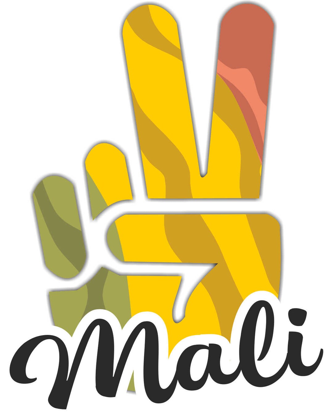 Sticker Car Sticker Mali Victory Victory Rear Window - Etsy
