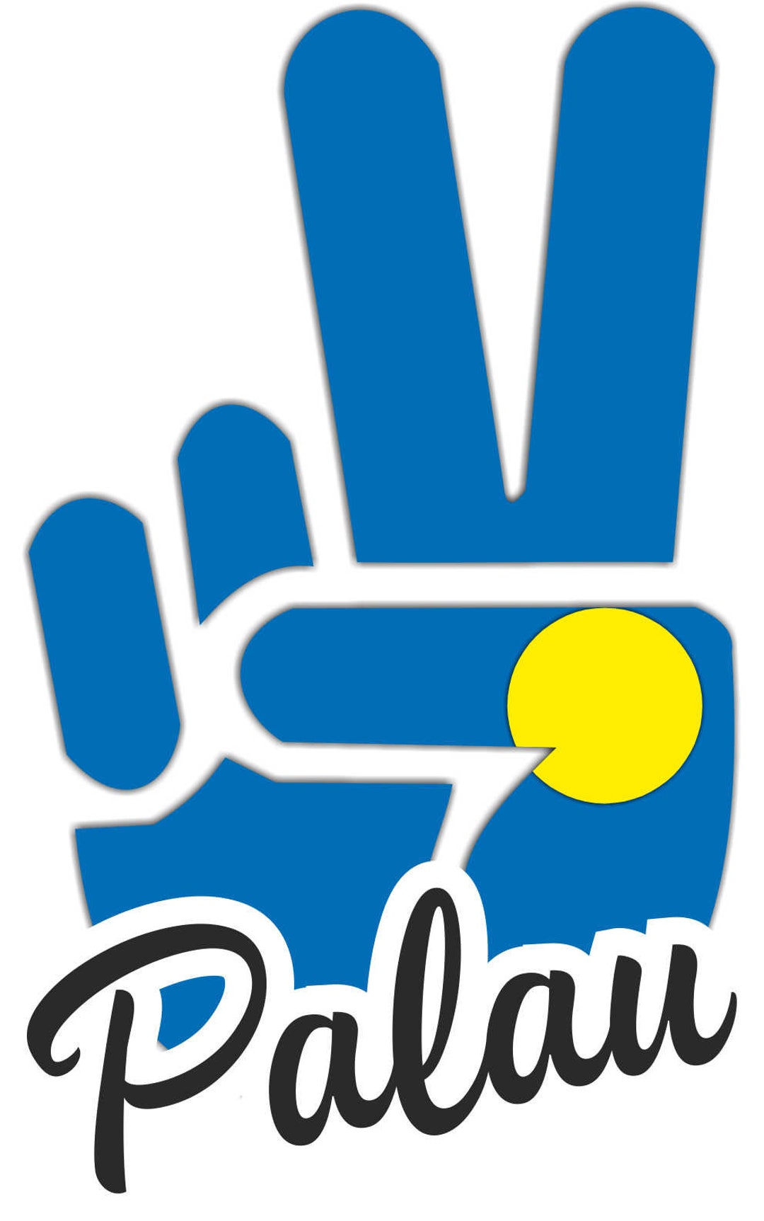 Sticker Car Sticker Palau Victory Victory Rear Window - Etsy