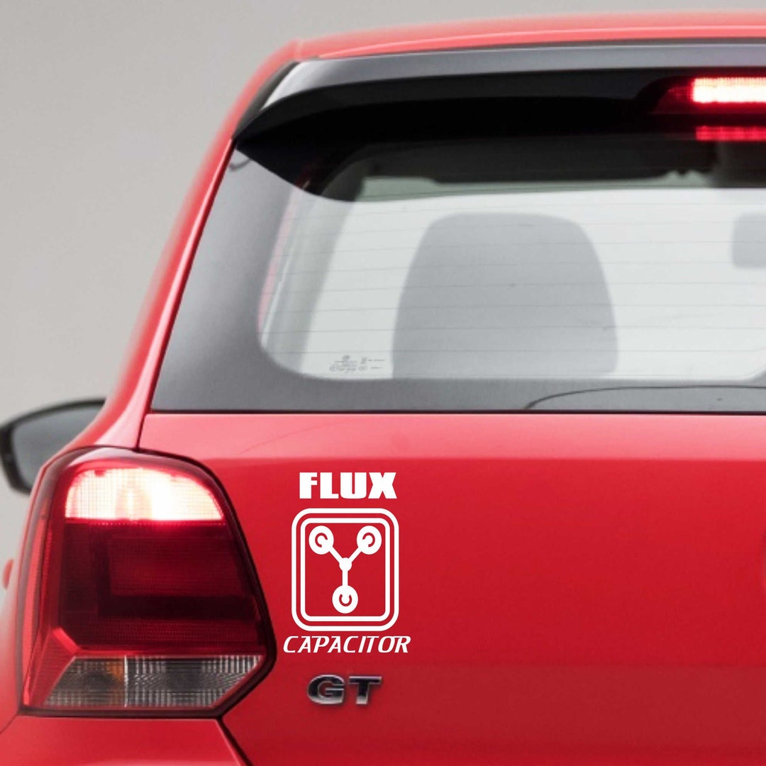 Car Sticker - Flux Capacitor - 170 X 120 Mm - Etsy