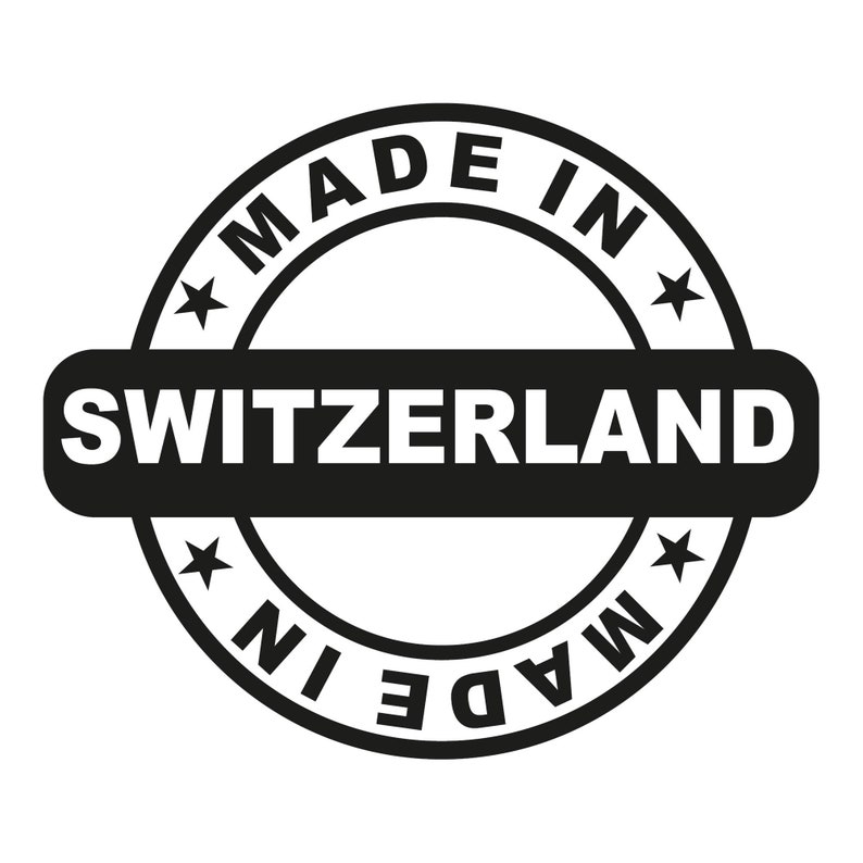 Car Sticker - Made in Switzerland 130 X 110 Mm - Etsy