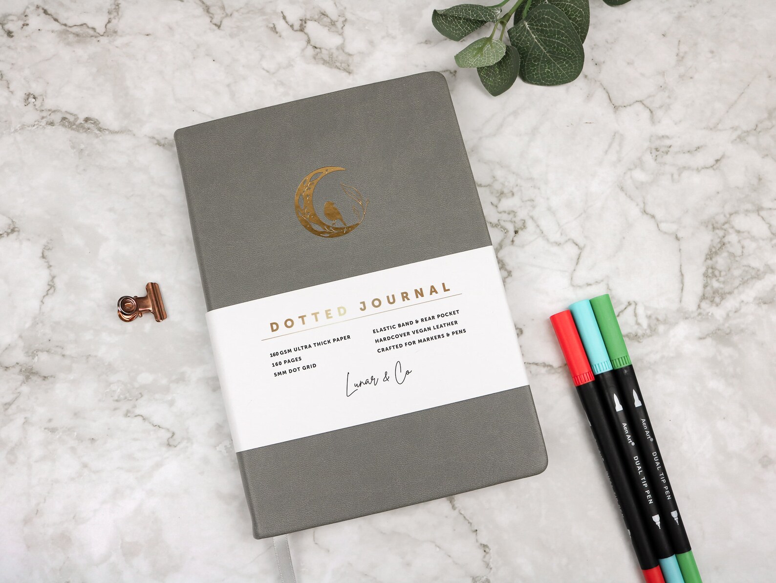 Moon Bullet Planner Moon Dotted Journal-a5 Ultra Thick 160gsm - Etsy