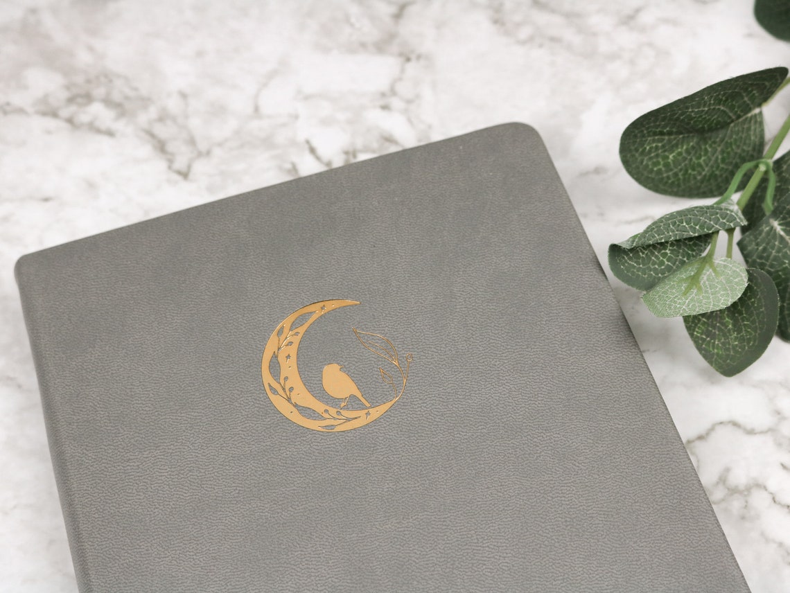 Moon Bullet Planner Moon Dotted Journal-a5 Ultra Thick 160gsm - Etsy