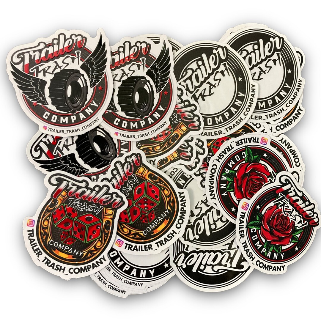 Trailer Trash Company Stickers - Etsy