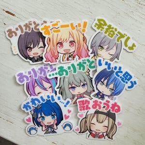 Project Sekai Waterproof Sticker Pack - Etsy