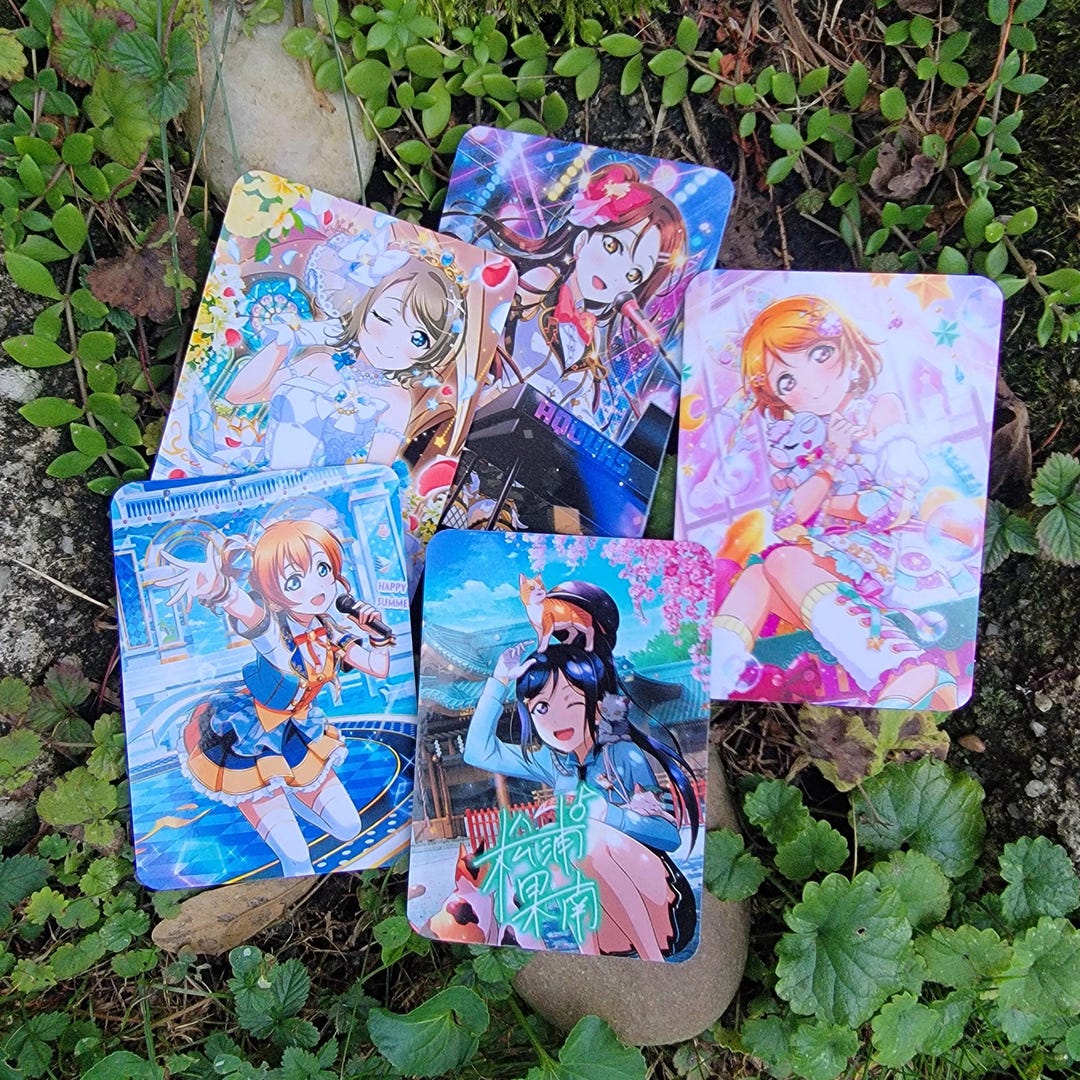 GACHA! Love Live: SIF Photocards - Etsy