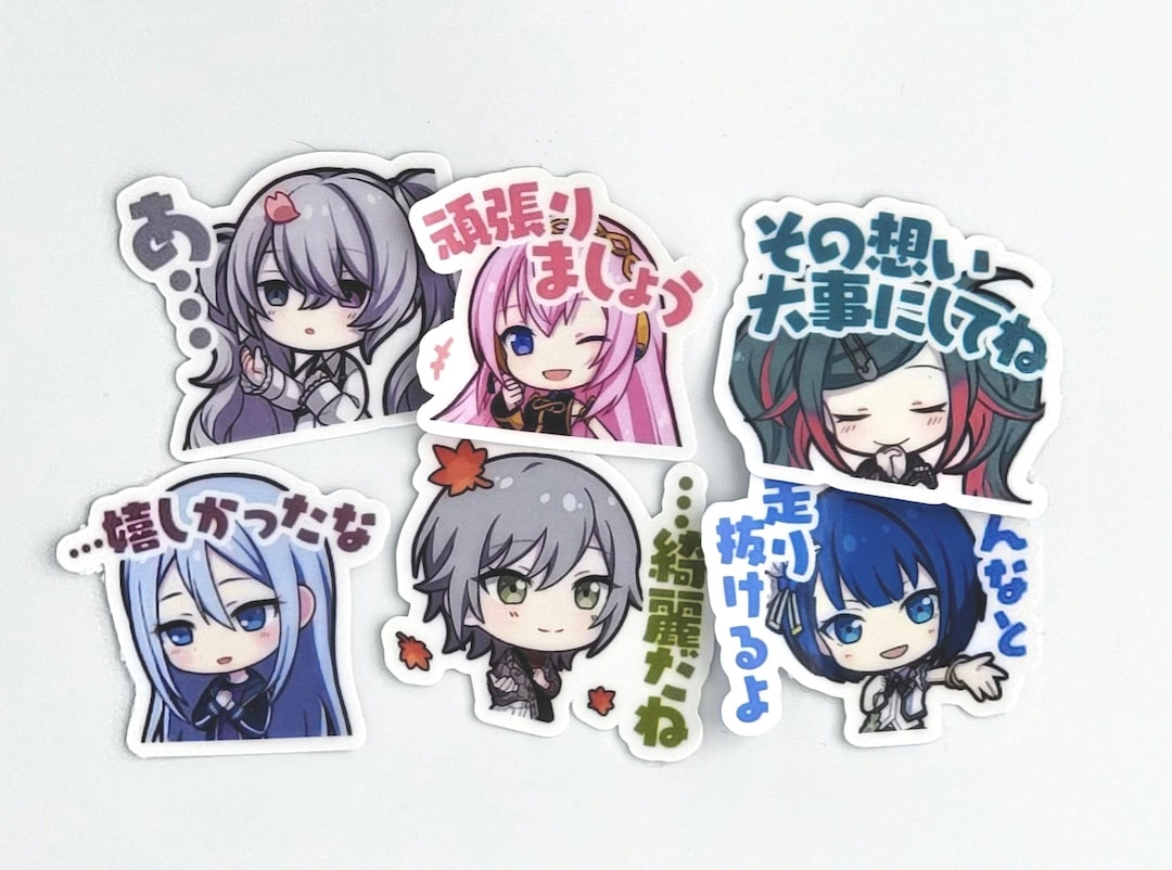 Project Sekai Waterproof Sticker Pack - Etsy